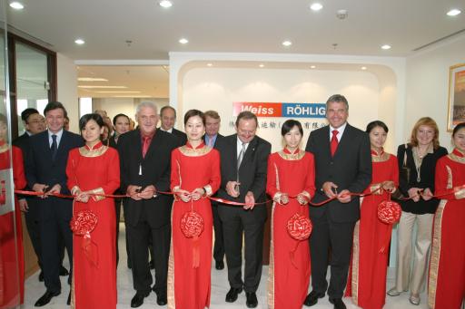 Hubert Gorbach eröffnet neues Weiss-Rohlig-Büro in Shanghai | Gebrüder ...