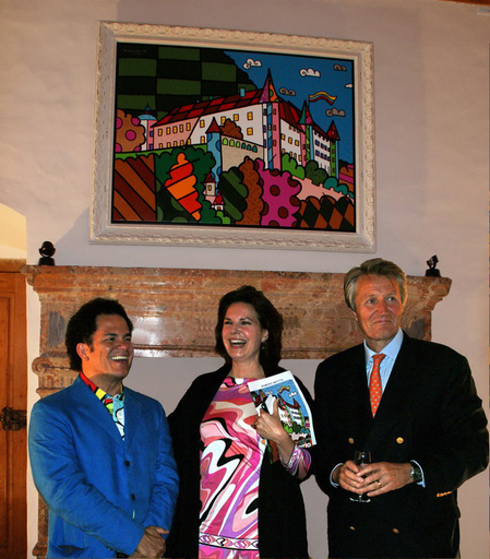 Romero Britto auf Schloss Tratzberg | Familienstiftung Schloß Tratzberg ...