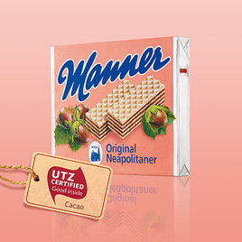 Manner setzt mit UTZ CERTIFIED auf nachhaltigen Kakao | Josef Manner ...