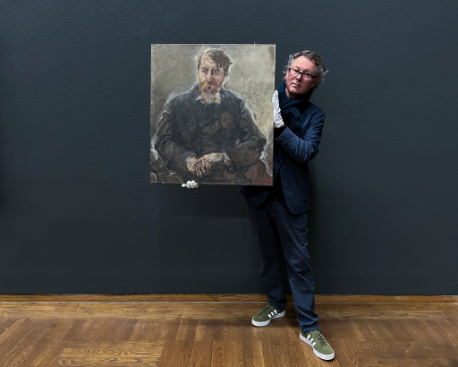 Art-historically important donation to the Leopold Museum: Arthur Schnitzler portrait by Max ...